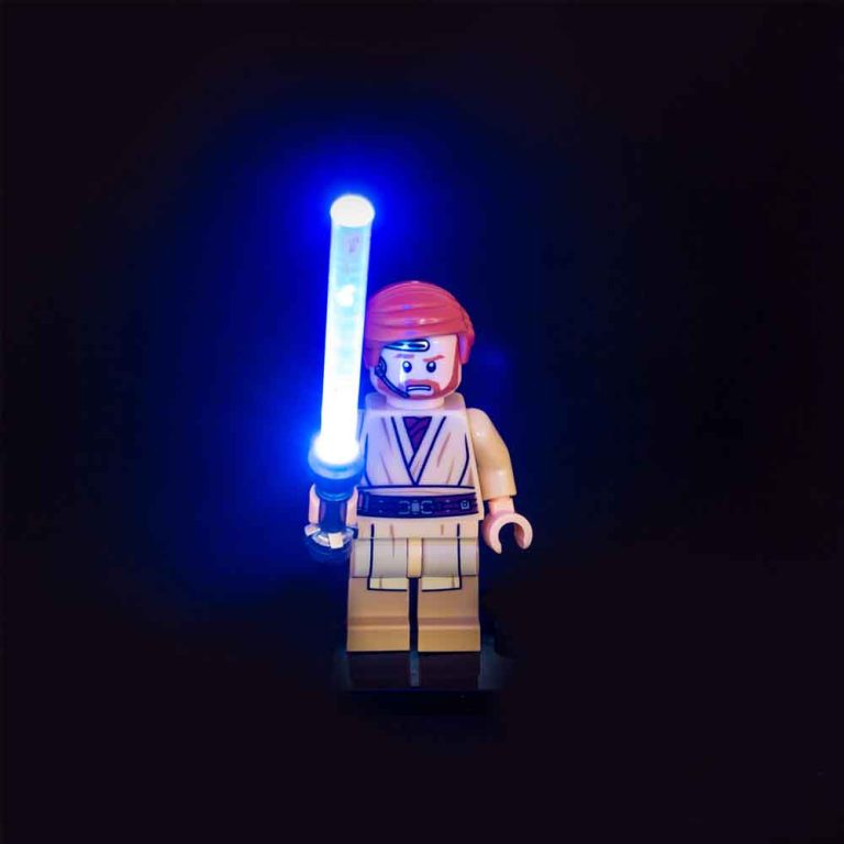 LED Star Wars Lego Obi-Wan Kenobi Lightsaber | Block Kingdom