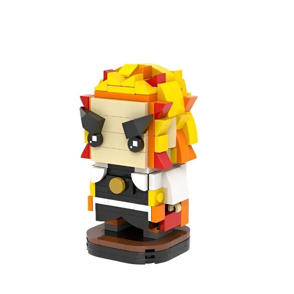 Kyojuro Rengoku Lego | Block Kingdom