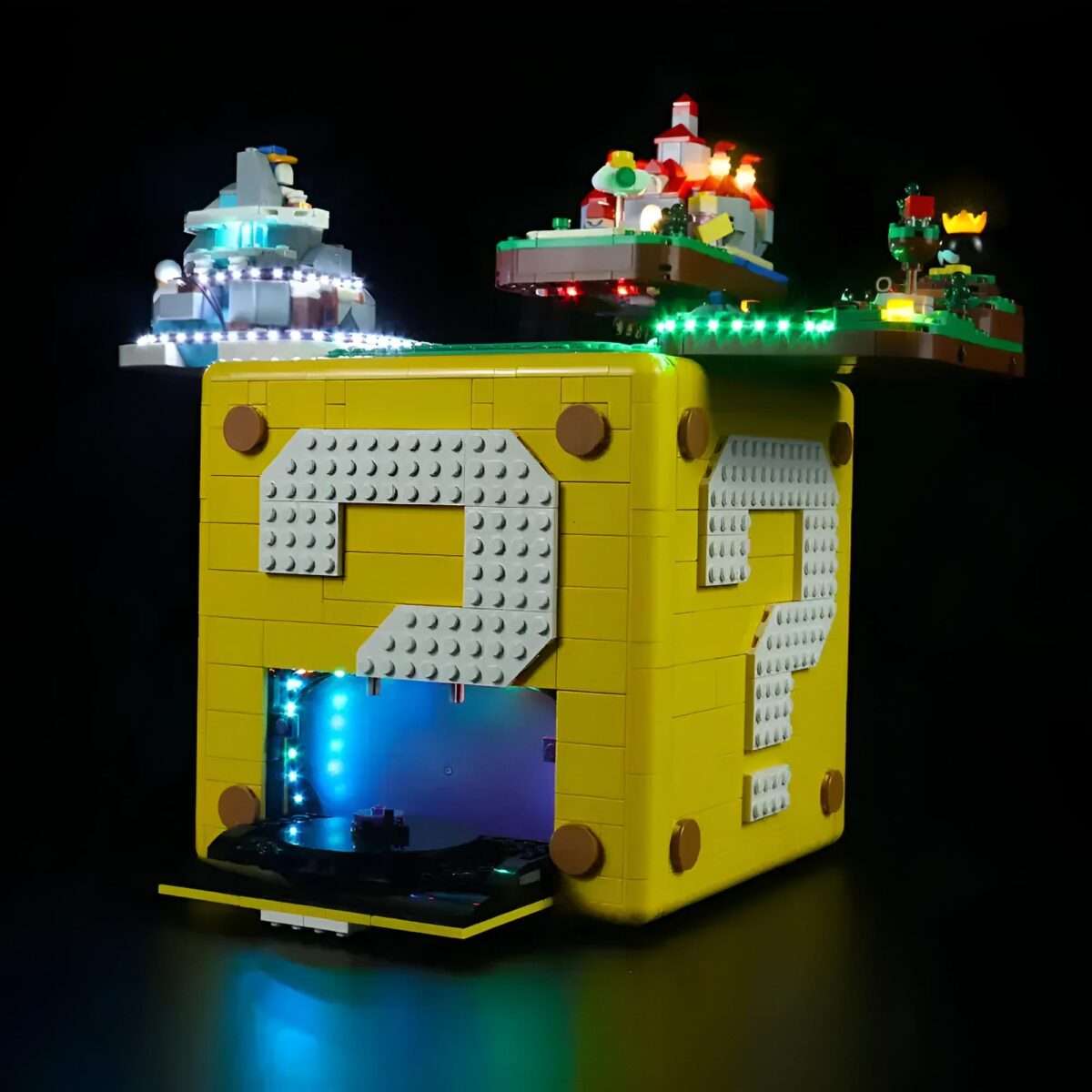 Super Mario 64 Question Mark Block Lego Light Kits | Block Kingdom