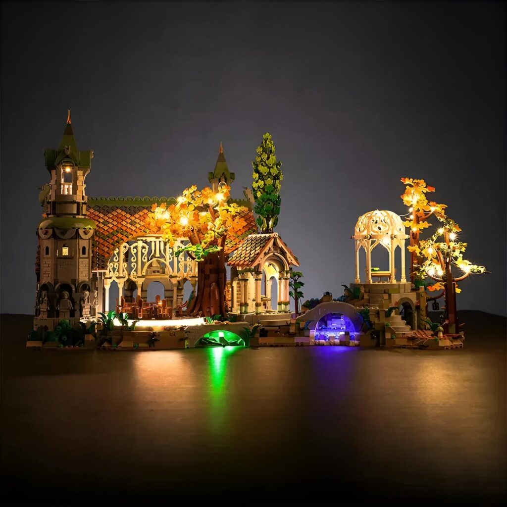 The Lord Of The Rings: Rivendell Lego Light Kits | Block Kingdom