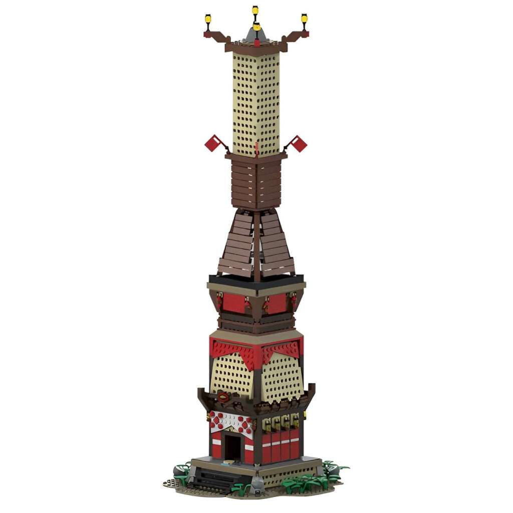 Zelda TOTK Skyview Tower Lego | Block Kingdom