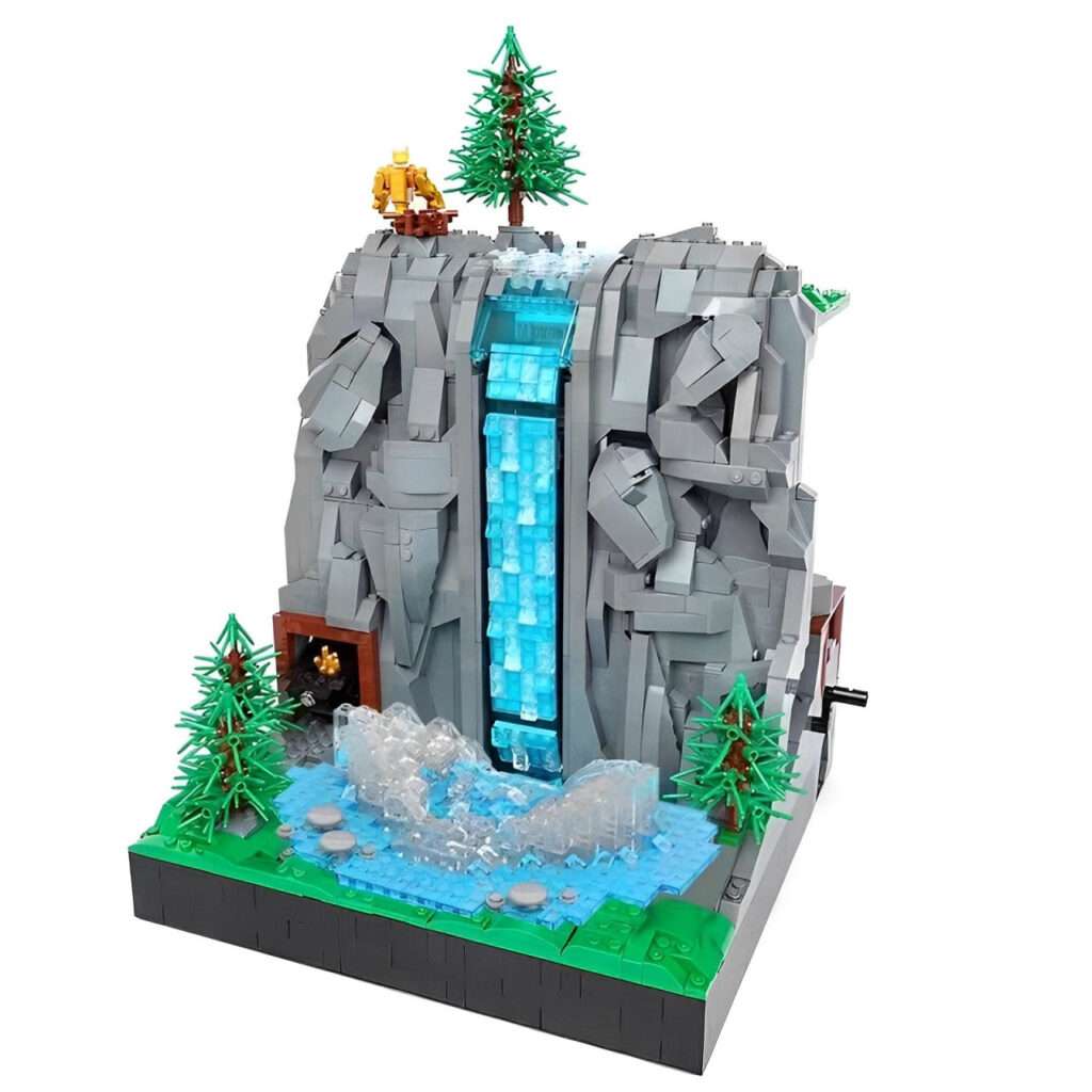 Zelda Waterfall Lego | Block Kingdom